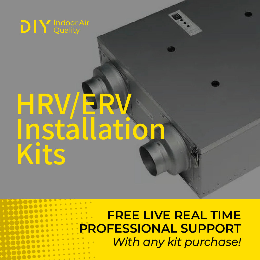 HRV/ERV System – DIY Indoor Air Quality