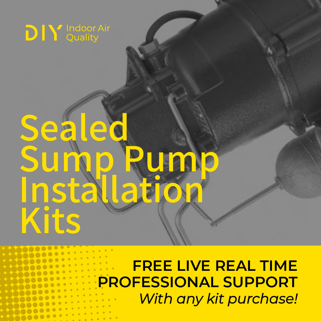 Sealed Sump Pump Installation – DIY Indoor Air Quality